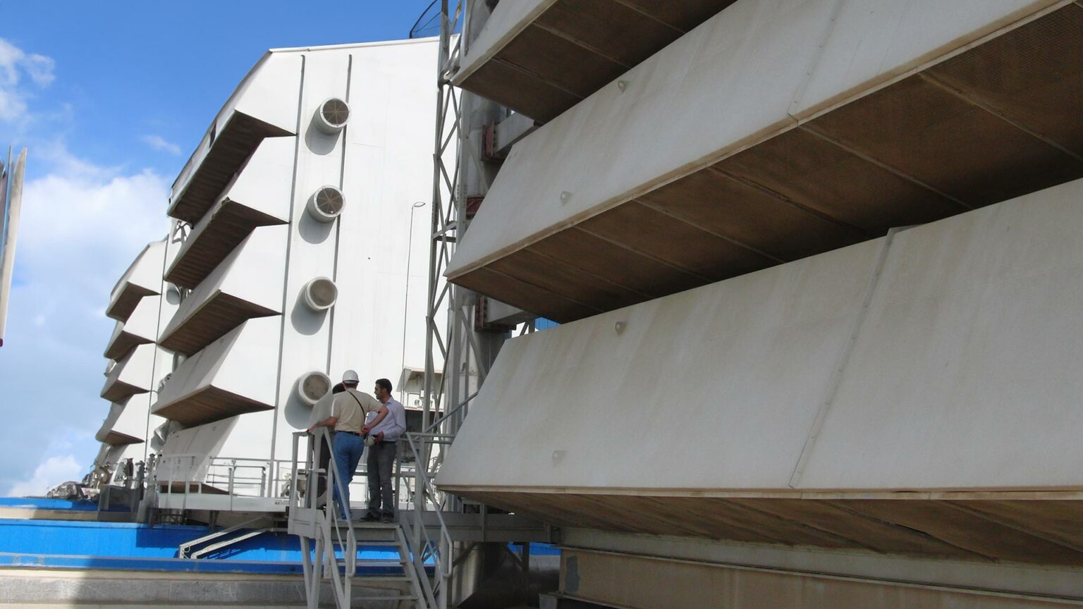 Air intake for gas turbines in Iraq | CTM Ambiente